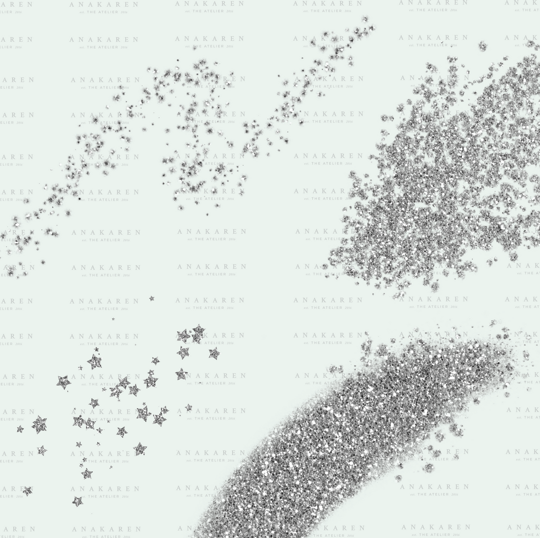 Silver Glitter Clip Art – anakarentheatelier