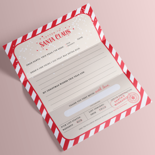 Cartita para Santa | anakarentheatelier